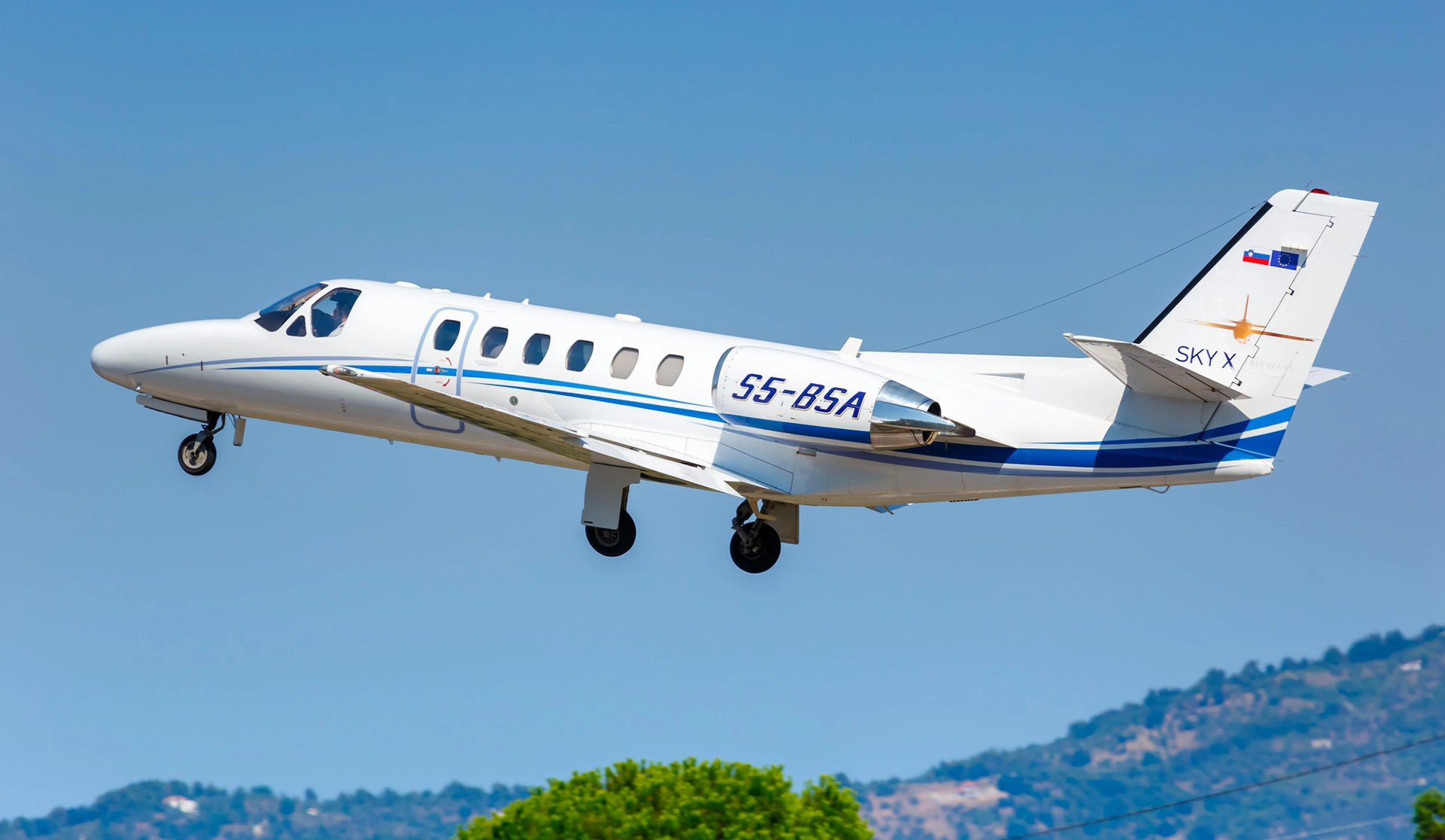 Jet privé Citation Bravo - location de jet privé light jet avec Jet Miles