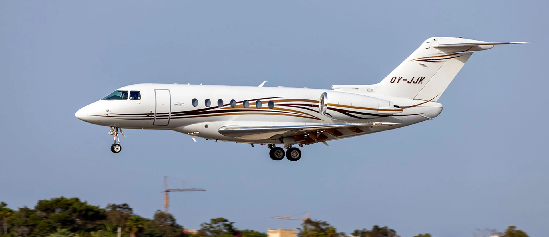 Jet privé Hawker 4000 - location de jet privé super midsize avec Jet-miles